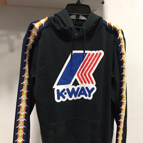 Kappa | Jackets & Coats | Nwot Kway By Kappa Jacket With Hoodie ...